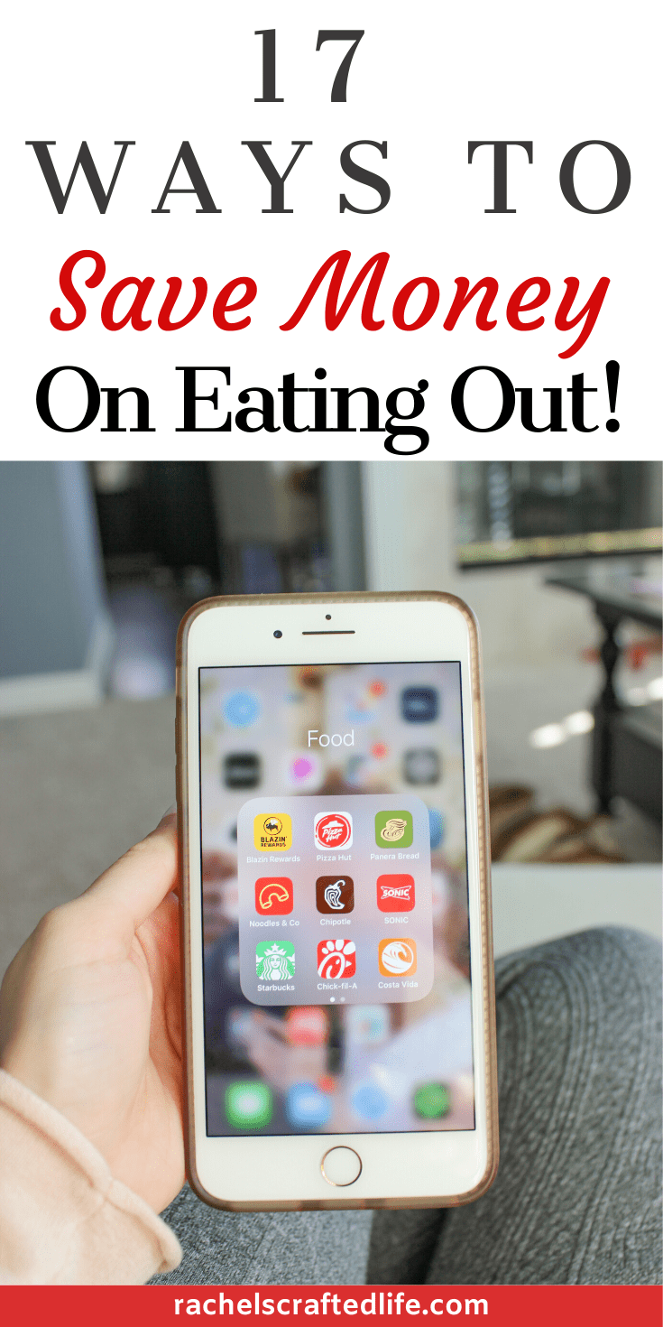 17 Ways to Save Money on Eating Out - Rachel's Crafted Life