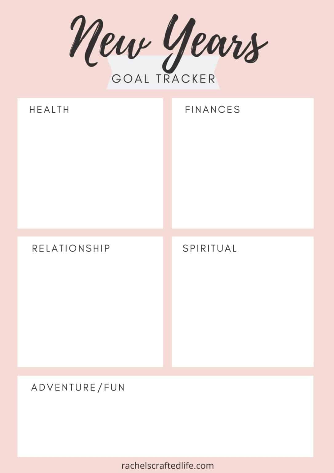 New Year's Resolutions for an Amazing Year - Rachel's Crafted Life