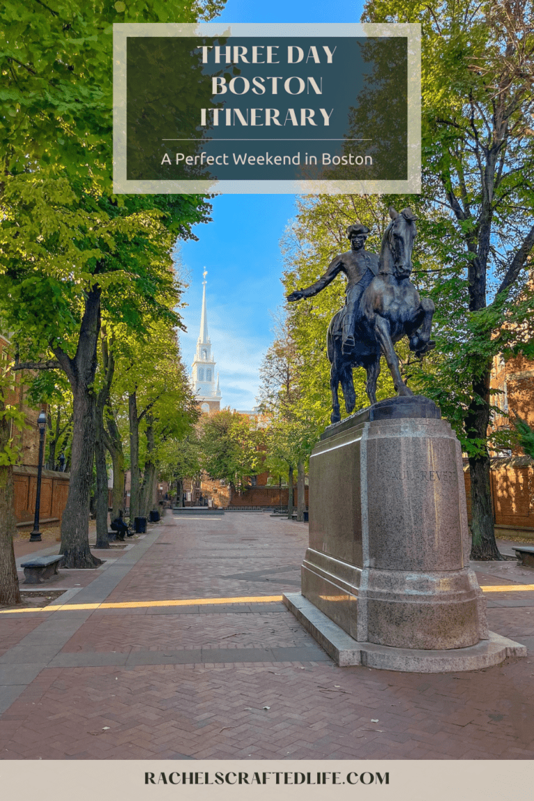Three Day Boston Itinerary: A Perfect Weekend in Boston - Rachel's ...